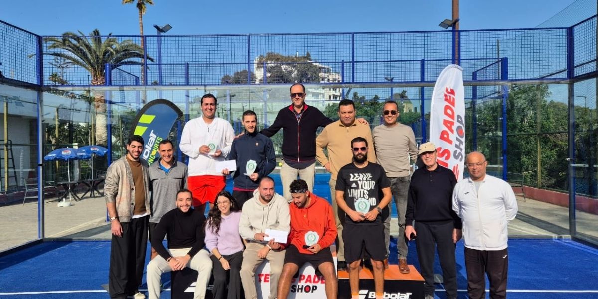 Succès éclatant pour la 3e édition du P100 de Padel au CMC Casablanca ...